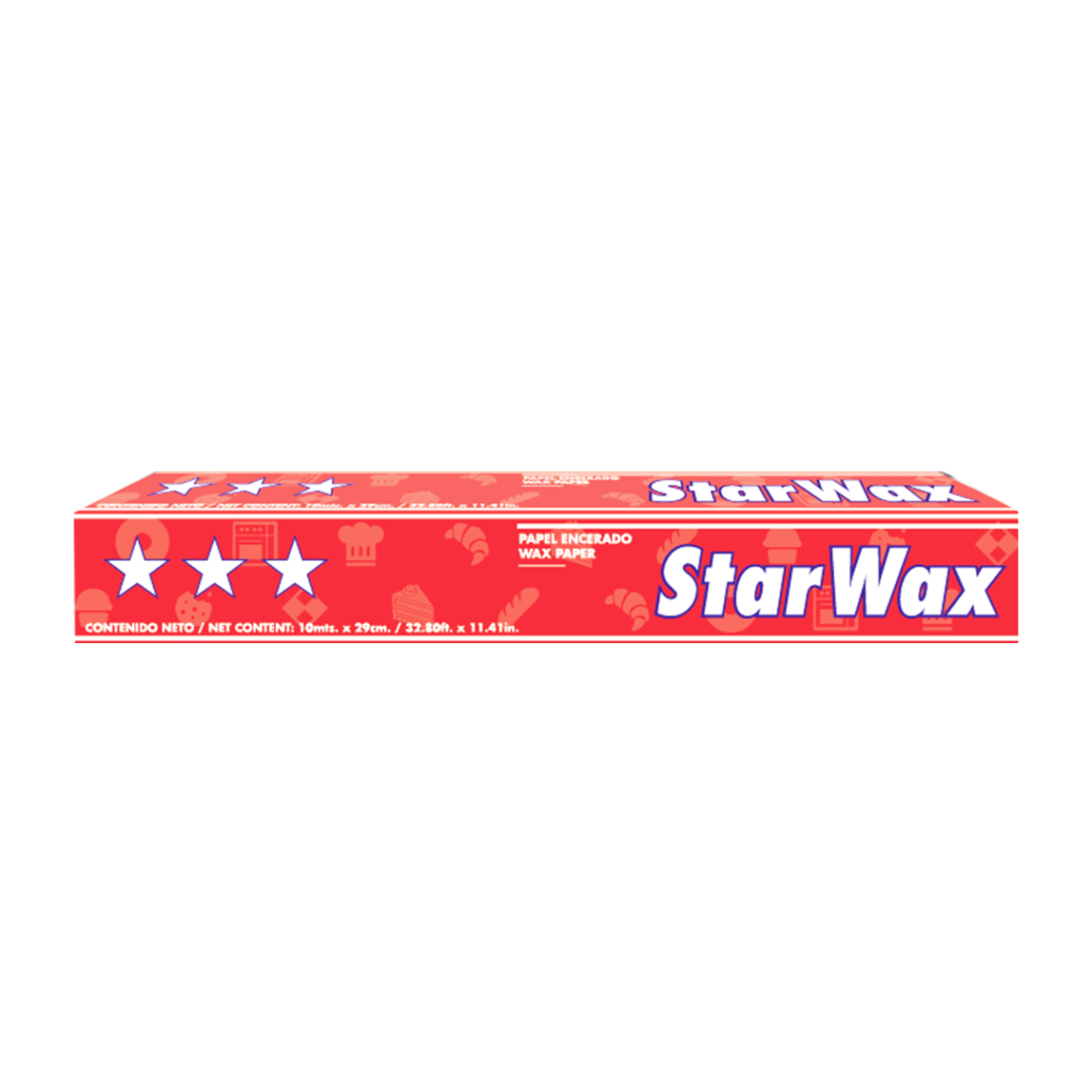PAPEL ENCERADO STAR WAX 10 METROS PZA – Grupo Leal